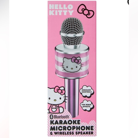 Hello Kitty | Party Supplies | Hello Kitty Bluetooth Karaoke Microphone ...